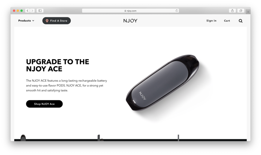 NJOY品牌回顾:创造历史，一次一根电子烟 - beplay.center,beplay官方客服